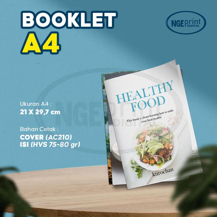Jual Cetak Booklet A4 Custom/Company Profile/Album Foto Katalog/Majalah ...