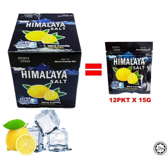 Jual Permen Himalaya Salt Rasa Lemon Mint Candy Sachet & Box - 6 pcs ...