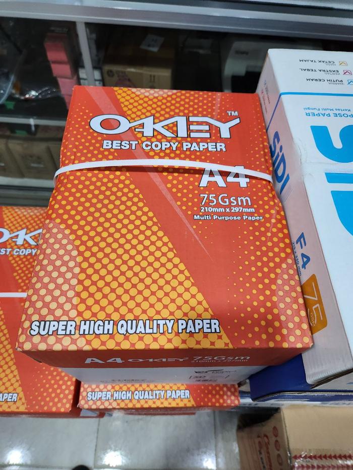 Jual Kertas HVS Okey A4 75 Gsm - Kota Samarinda - SejahteraMulia ...