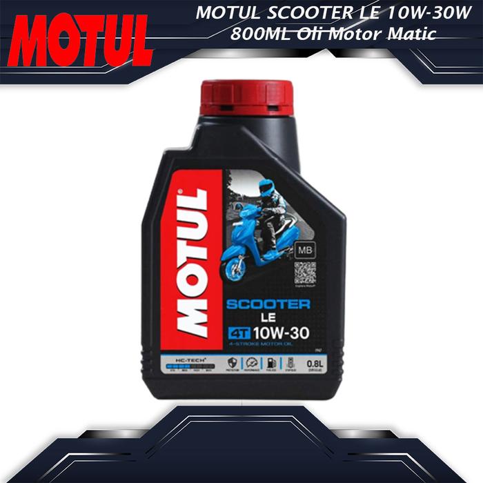 Jual MOTUL SCOOTER LE 10W-30W 800ML Oli Motor Matic - Kota Palembang ...