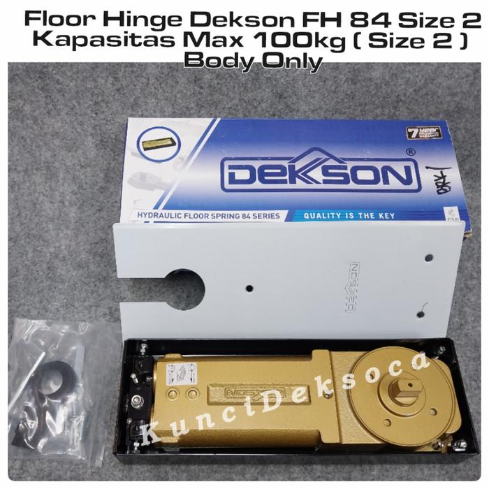 Jual Floor Hinge Dekson FH 84 Size 2 Engsel Tanam Pintu Kaca Dekkson ...
