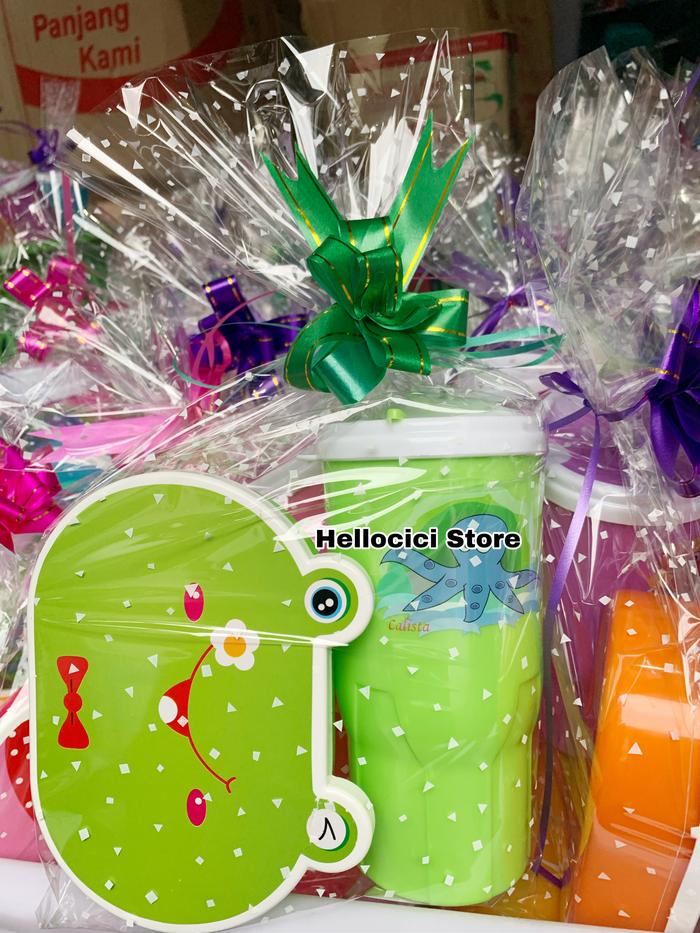 Jual PARCEL LUNCH BOX SAFARI + GELAS CALISTA CILUKBA KEMASAN ULTAH ...