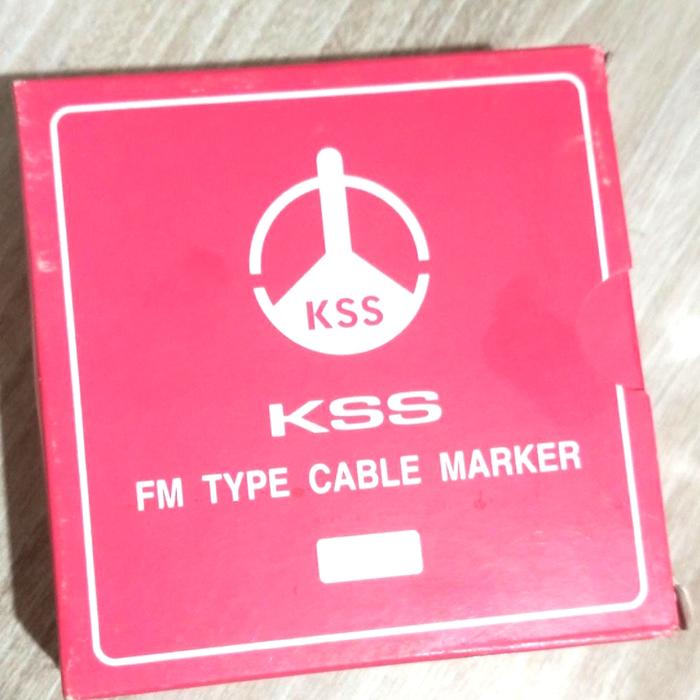 Jual Cable Marker KSS type FM-1 - Jakarta Pusat - Syafaelectric | Tokopedia