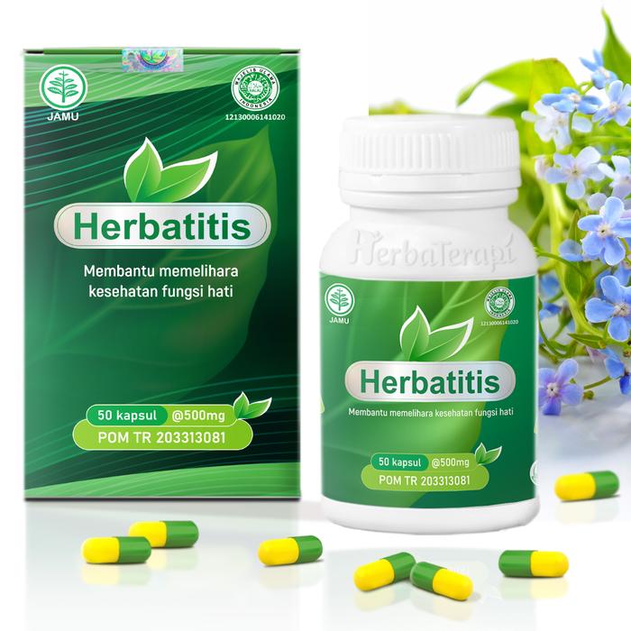 Promo obat liver hepatitis penyakit kuning herbal HERBATITIS asli ...
