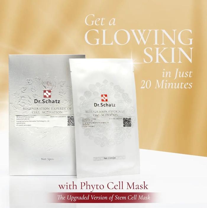 Jual Dr Schatz Phyto Cell Mask (5 sheet) - New Stem Cell Mask - Jakarta ...