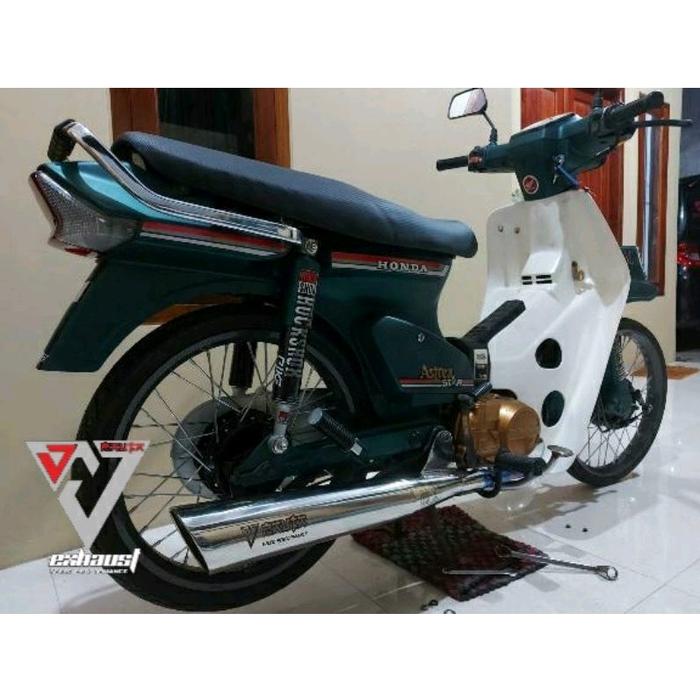 Jual Knalpot Custom Original Pavta Astrea Prima Star Header Letter U ...
