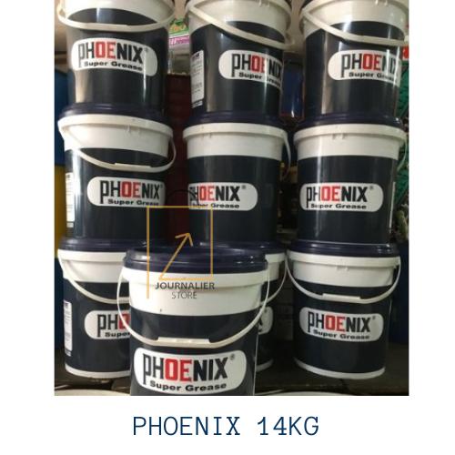 Jual Phoenix Grease Pail MINYAK GEMUK PHOENIX SUPER GREASE 14KG - Kota ...