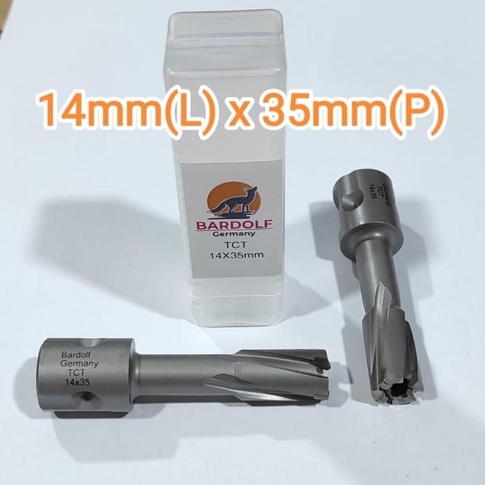Jual BARDOLF GERMANY Mata Jetbrot 14mm TCT Bor Magnet 14x35mm Annular ...