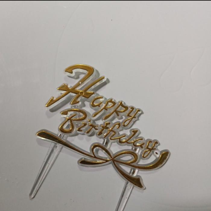 Jual Topper Mini, Hiasan Happy Birthday Cupcake, Topper Kecil Ulang ...