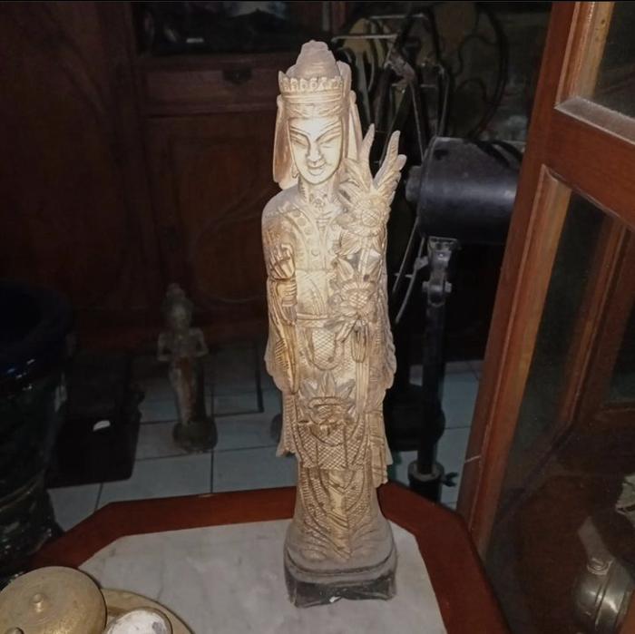 Jual Patung Dewa China Ukir Tulang Lawas Tua Jadul Small - Kota ...