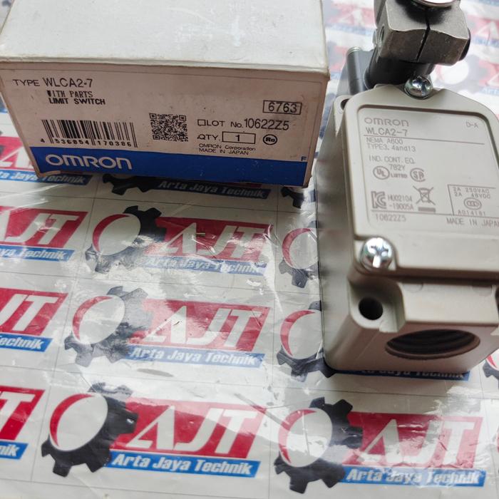 Jual Limit Switch WLCA2-7 OMRON Ori - Kab. Purwakarta - arta jaya technik | Tokopedia