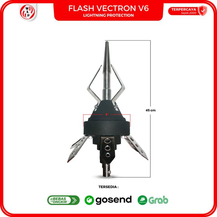 Jual Head Terminal Flash Vectron R150 Penangkal Petir - Jakarta Pusat ...