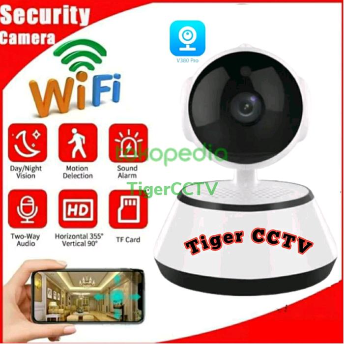 Promo IP Camera WIFI CCTV V380 Smart Wifi Kamera Wireless IP Kamera ...