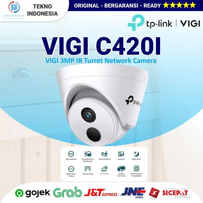 Jual TP LInk VIGI C420I 2MP IR Turret Network Camera TPLINK - Kota Semarang - Tekno Indonesia ...