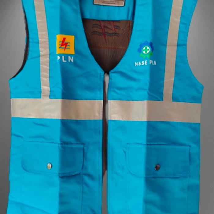 Jual Rompi Vest Safety HSSE PLN Custom - Kota Malang - Ayung Sportindo ...