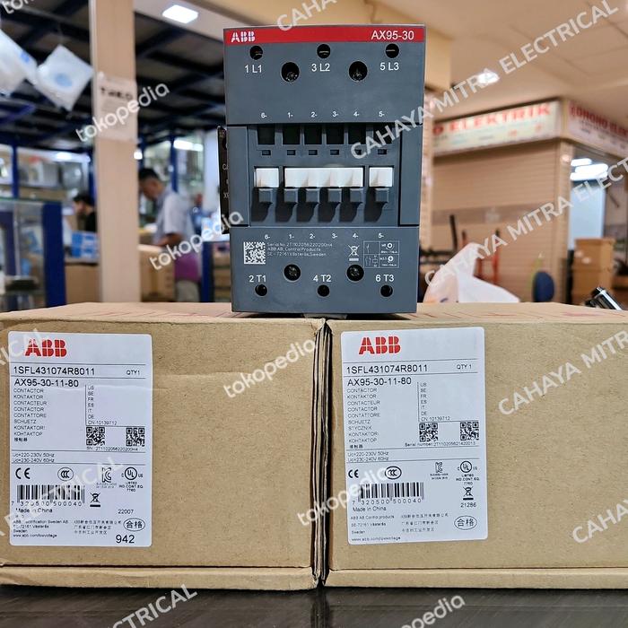 Jual Contactor / Kontaktor AX95-30-11 ABB Original - Jakarta Pusat ...