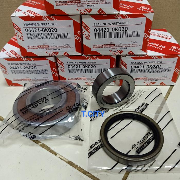 Jual Bearing set cones seal roda belakang Toyota Innova 7K diesel ...