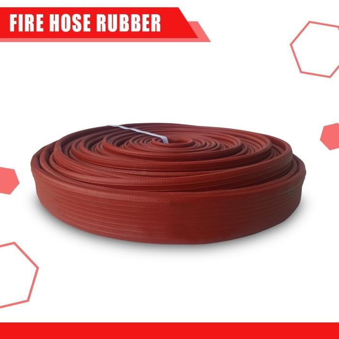 Jual Selang Pemadam Fire Hose Rubber 2.5" x 30M Tanpa Coupling ...