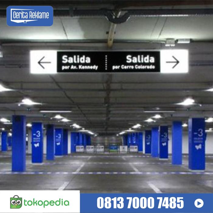 Jual Papan Arah Parkir Indoor I LED I Cocok Untuk Mall, Hotel dan ...