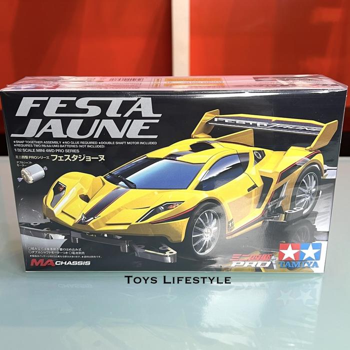 Jual Mainan Rakit Mobil Tamiya Mini 4WD - Festa Jaune (ORIGINAL ...