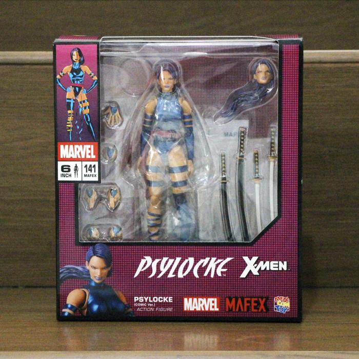 Jual Mafex 141 Psylocke Marvel X-Men Medicom not Marvel Legends ...