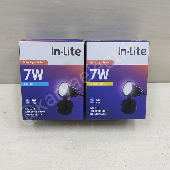 Jual LAMPU TAMAN SOROT LED IN-LITE INLITE 7WATT INGL013 SPIKE LIGHT ...