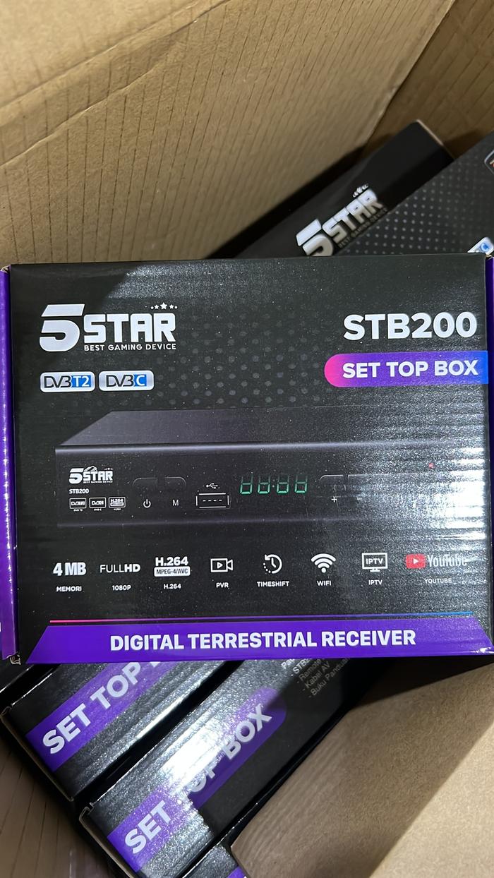 Jual SET TOP BOX STB200 TV ANALOG KE TV DIGITAL - Kota Surabaya ...