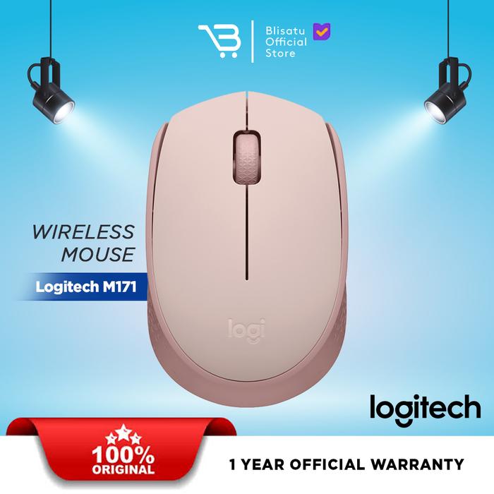 Promo Logitech M171 Wireless Mouse [ Garansi Resmi ] - Merah Muda ...