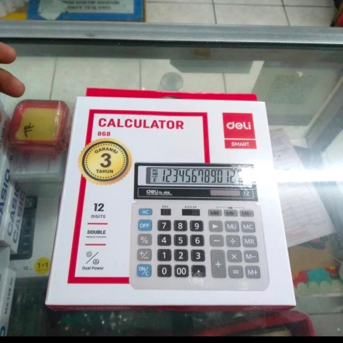 Jual KALKULATOR DELI SMART 868 ORIGINAL - Jakarta Selatan - DYGD ...