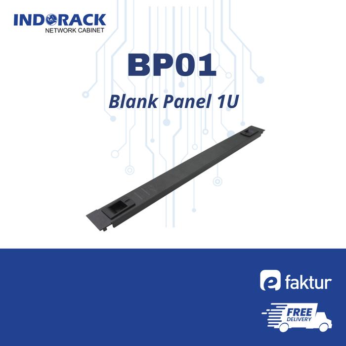 Jual INDORACK Blank Panel 1U Accessories Rak Server Wallmount Indorack BP01 - Jakarta Pusat ...