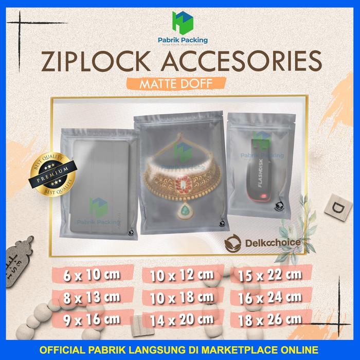 Jual PLASTIK KLIP SACHET BAG AKSESORIS ZIPLOCK PLASTIK KEMASAN ...