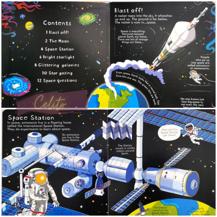 Jual Buku Usborne Book Look Inside Space Di Seller Noelle - Cengkareng ...