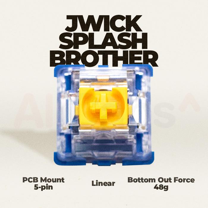 Promo JWK JWICK Splash Brothers Linear Switch 48g PCB Mount - Jakarta ...
