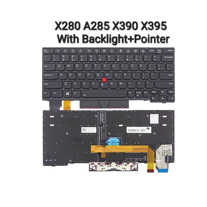 Jual KEYBOARD LENOVO THINKPAD X280 A285 X390 X395 BACKLIGHT - Jakarta ...