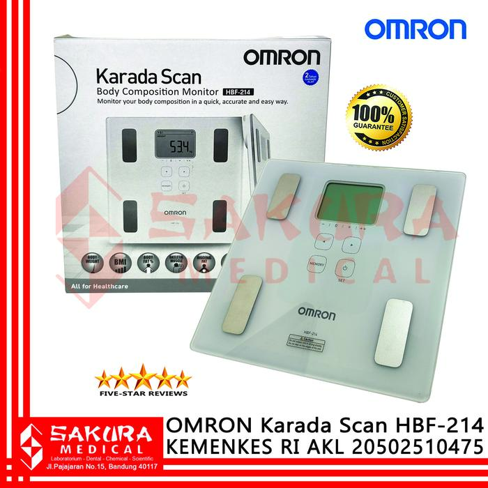 Jual OMRON Karada Scan HBF-214 Body Composition Monitor - Kota Bandung ...