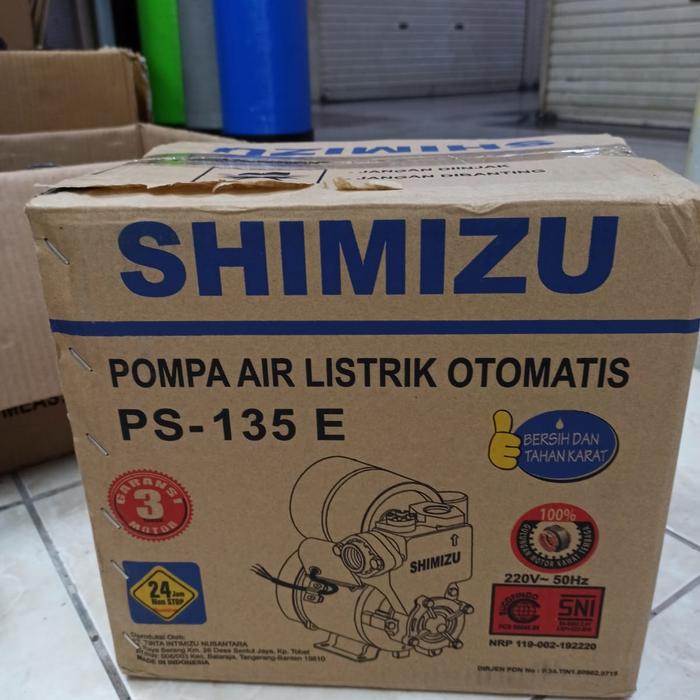Jual Pompa air hisap&dorong shimizu PS 135 E otomatis/pompa simitsu ...