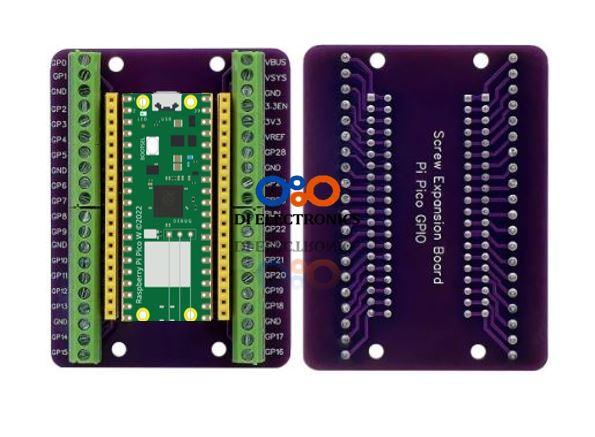 Jual Raspberry Pi Pico W Hat Screw Terminal Shield RPI GPIO Expansion ...