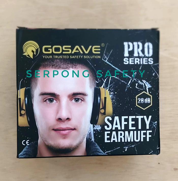Jual Safety Ear Muff Pro Series Pelindung Telingga 28 Db Gosave Go Save ...