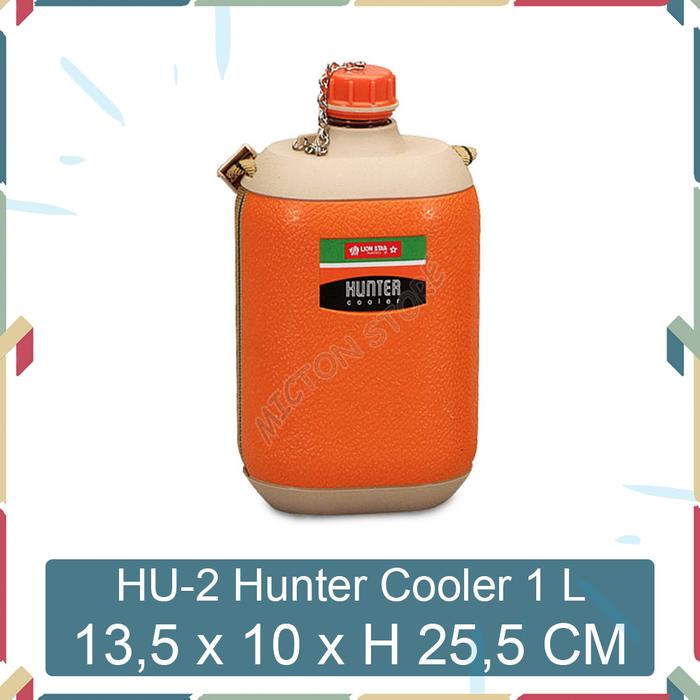 Promo MICTON Lion Star HU-2 Hunter Cooler 1 Liter Insulated Botol Minum ...