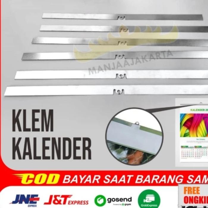 Jual klep seng kalender 37 cm jepit kaleng kalender - Jakarta Pusat ...
