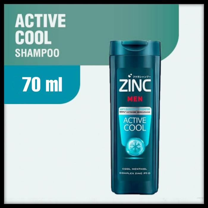 Jual Shampoo Zinc Anti Dandruff | Ketombe Botol Pet - 70 ml (Harga ...