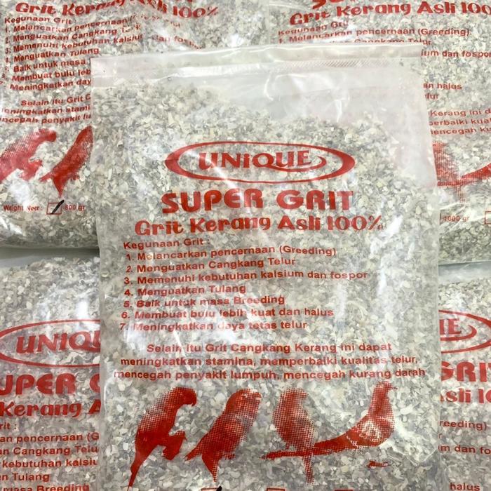 Jual KALSIUM BURUNG GRIT KERANG MURNi 1 Kg MERPATI BURUNG PARROT ...