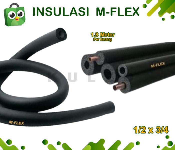 Promo Insulasi Pipa AC 1/2 x 3/4 - Insulation Pipa AC M-Flex - MFlex 1 ...