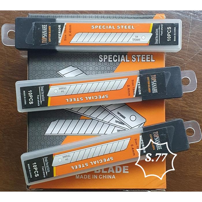 Jual Isi Refill Pisau Cutter Blade Besar Murah L150 no joyko no kenko ...