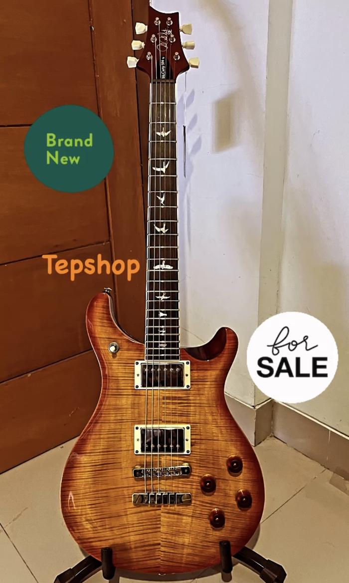 Jual PRS SE MCCARTY 594 vintage sunburst bukan silver sky Gibson ...