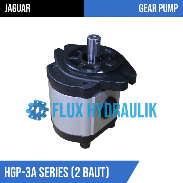 Jual Pompa Hydraulic Gear Pump HGP-3A-F12R-AR JAGUAR HGP3A 12 / 12cc - 2 Baut - Jakarta Pusat ...