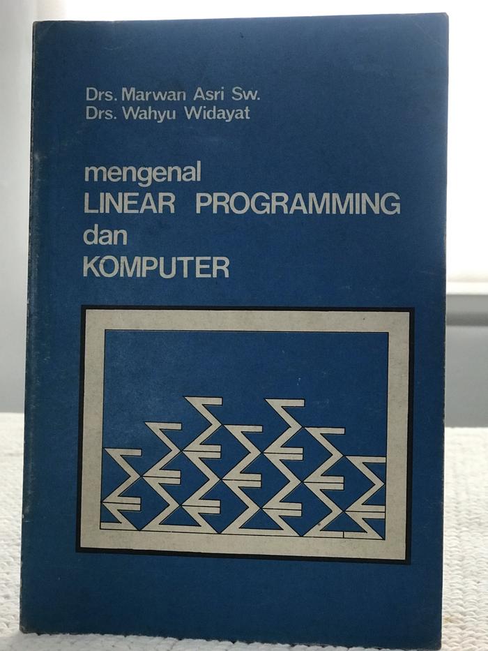 Jual Mengenal linear programming dan komputer - Kota Batam - Vintage ...