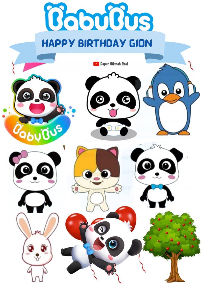 Jual custom cake topper birthday hiasan kue karakter anak cowok cewek ...