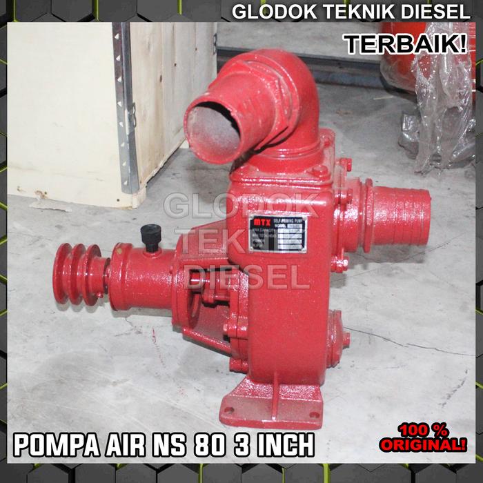 Mesin Pompa Pompa Irigasi Pompa Konstruksi NS-50 NS-80, 42% OFF
