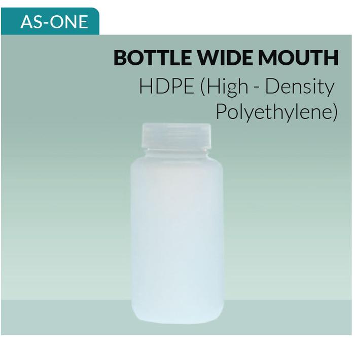 Jual BOTOL PLASTIK 5000mL wide mouth Bottle HDPE AS-ONE - Kab. Bekasi ...